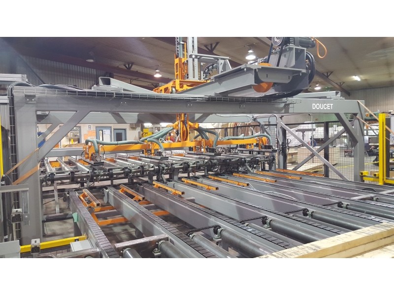 MANYX Stacker/Destacker | Doucet Machineries